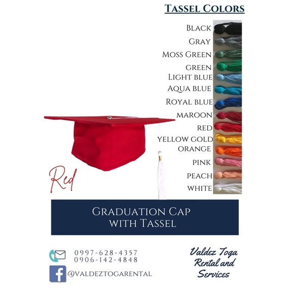 GRADUATION CAP WITH TASSEL | Shopee Philippines