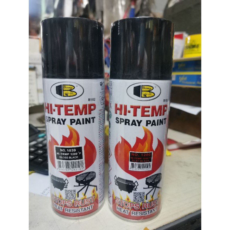 Bosny Hi Temp Spray Paint 1200F | Shopee Philippines