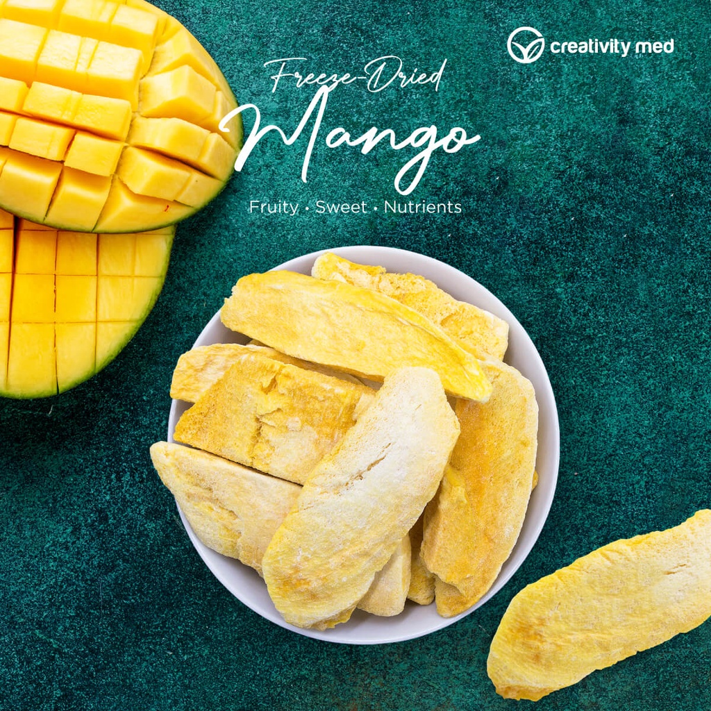 Creativity Med Freeze-Dried Mango (60g) | Shopee Philippines