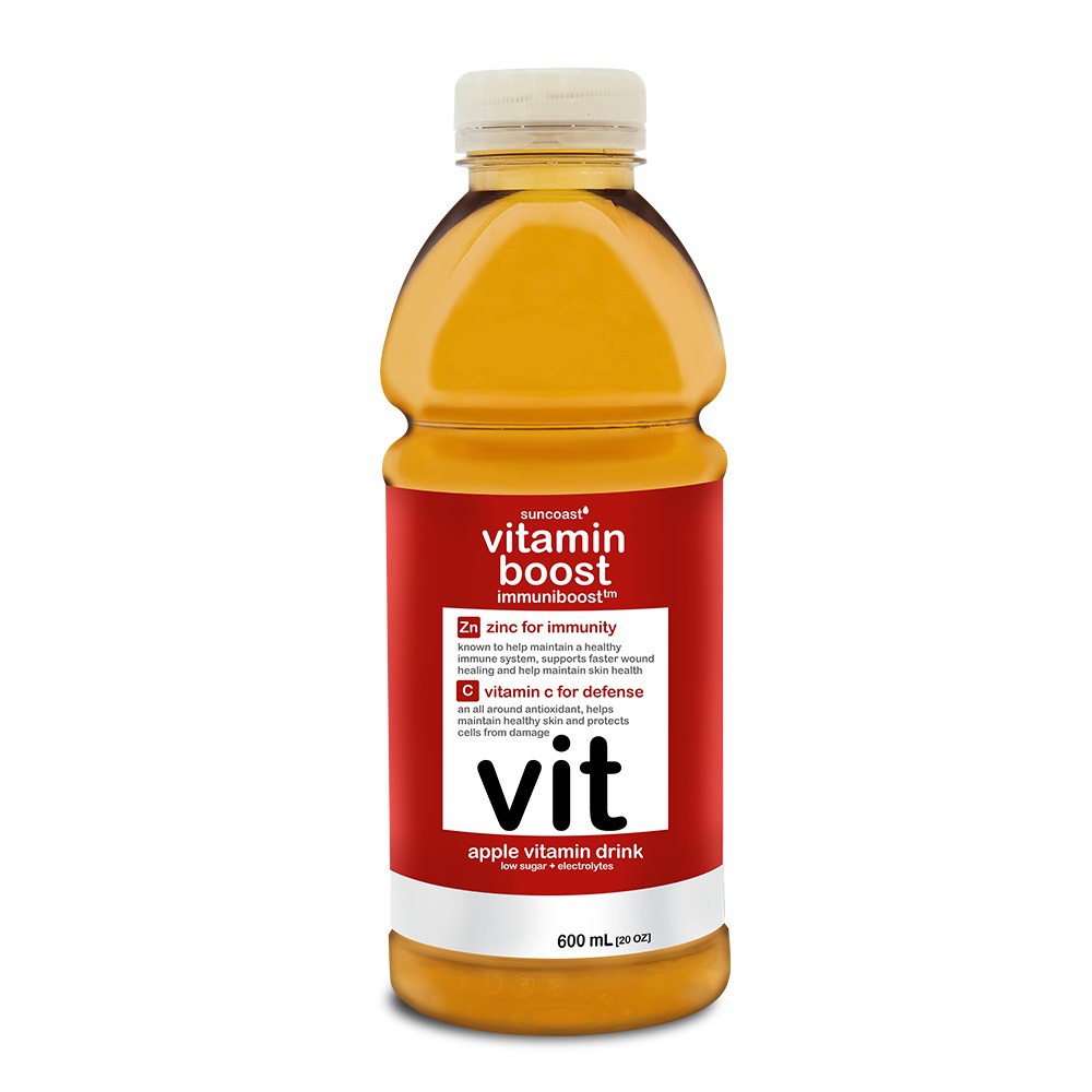 Vitamin Boost Immuniboost Apple Vitamin Drink 600mL | Shopee Philippines