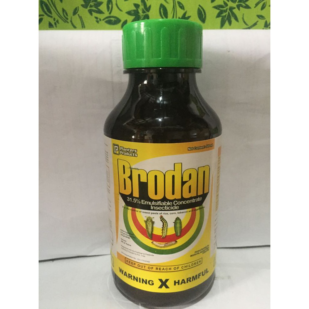 Brodan 31.5% Emulsifiable Concentrate 500mL Insecticide | Shopee ...
