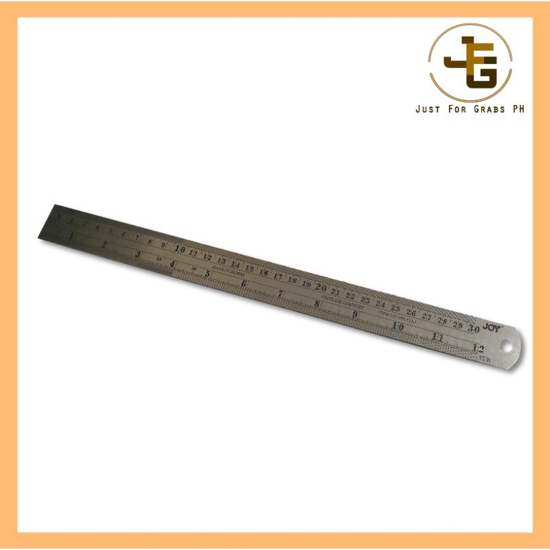 Joy Ruler 12" Metal | Shopee Philippines