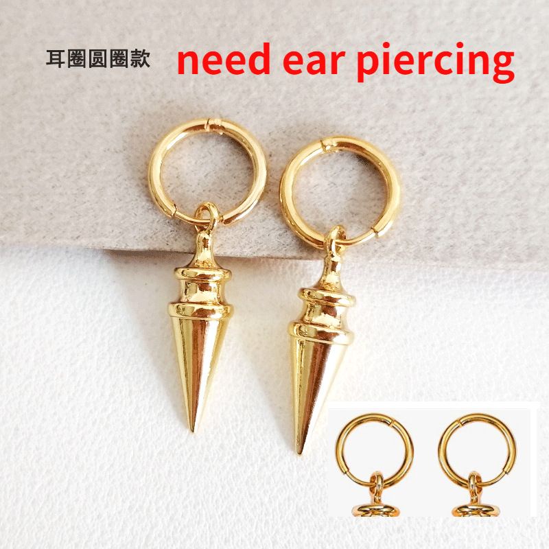 Anime Spy X Family Earrings Yor Forger Anya Cosplay Drop Earrings Gold ...