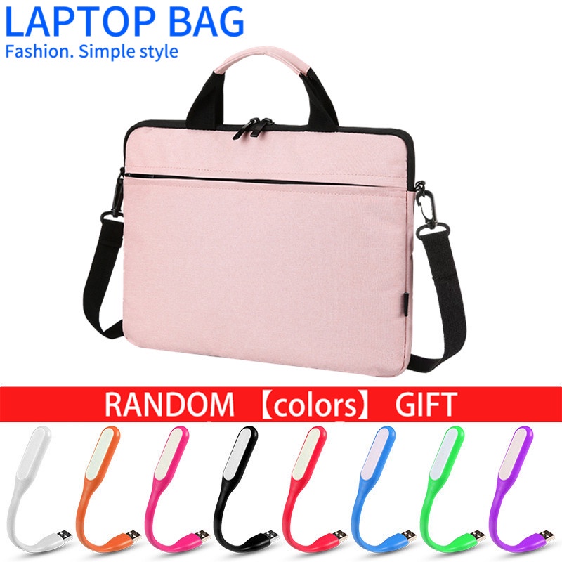 ☢ 【Free LED Light】Waterproof Laptop Computer bag hand Shockproof bag 15 ...