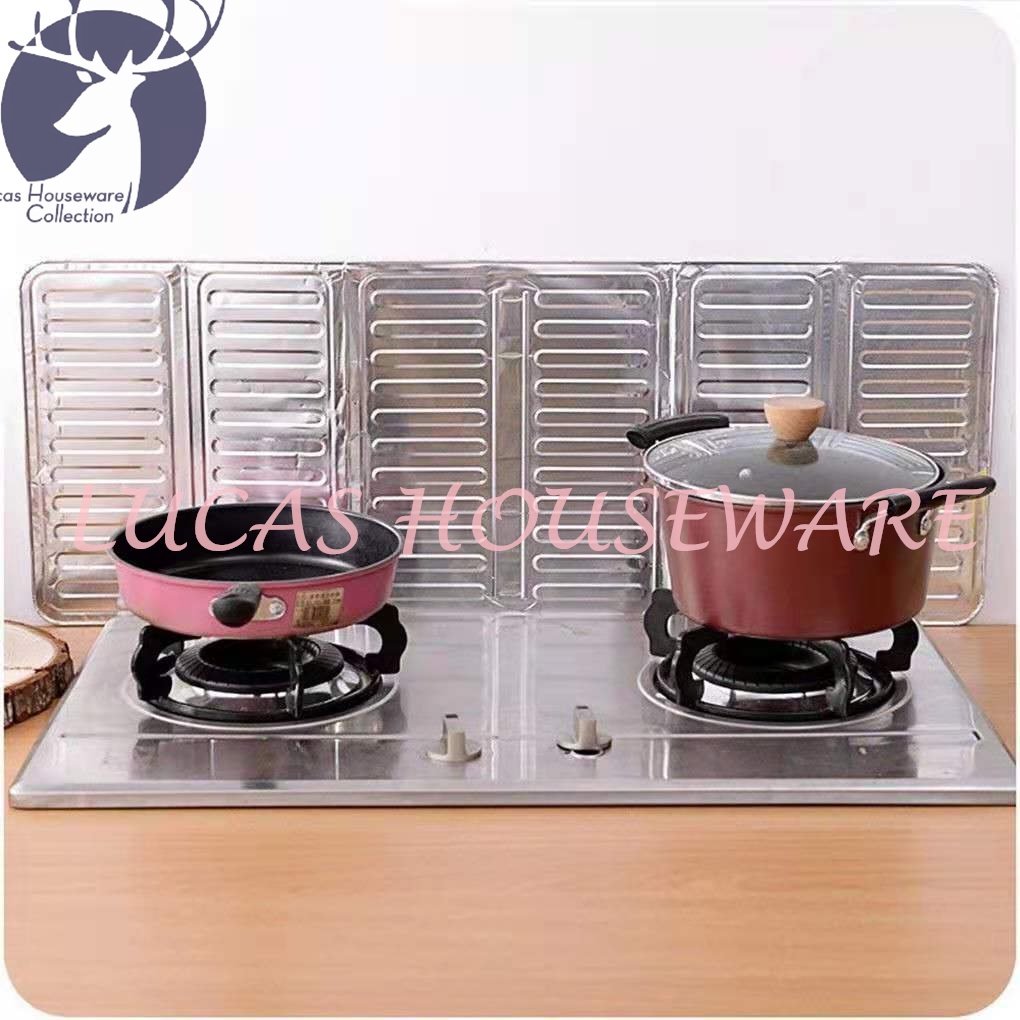 FOLDABLE OIL SPLASH GUARD / STOVE PROTECTOR / FRYING OIL SPLASH SCREEN ...