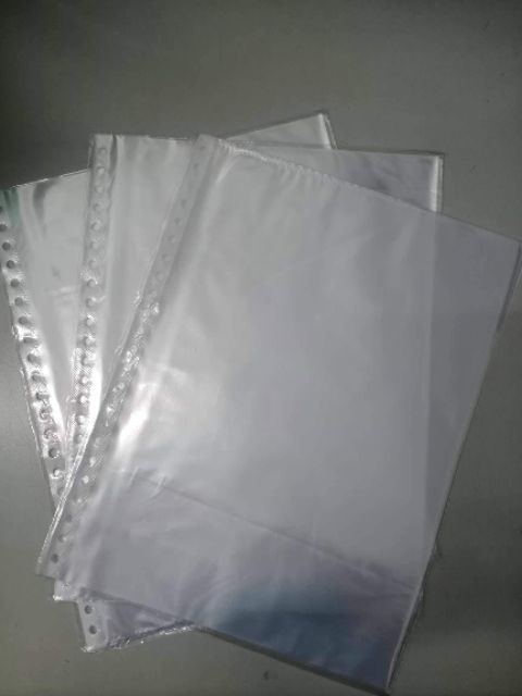 Spiral Clearbook Refill by 100sheets A4/Long | Shopee Philippines