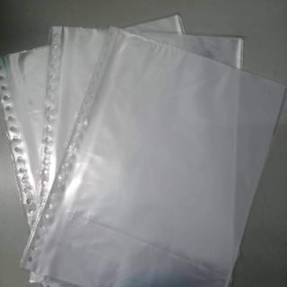 Spiral Clearbook Refill by 100sheets A4/Long | Shopee Philippines