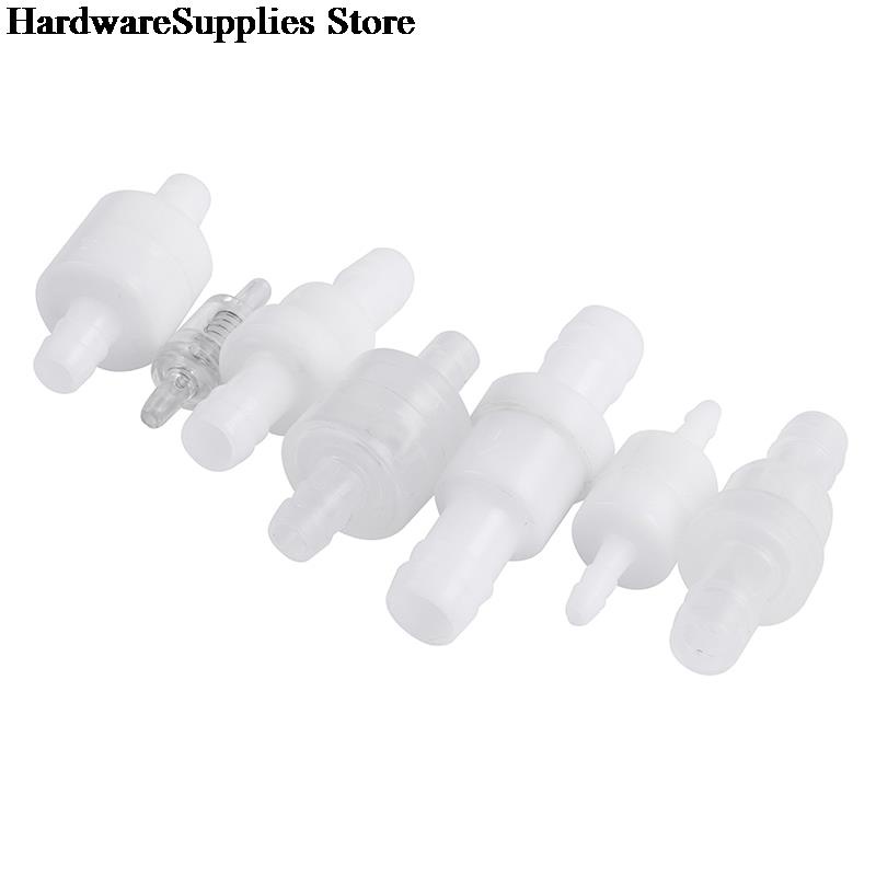 1Pc 4/6/8/12mm White Heat Resistant Plastic One-way Inline Straight ...