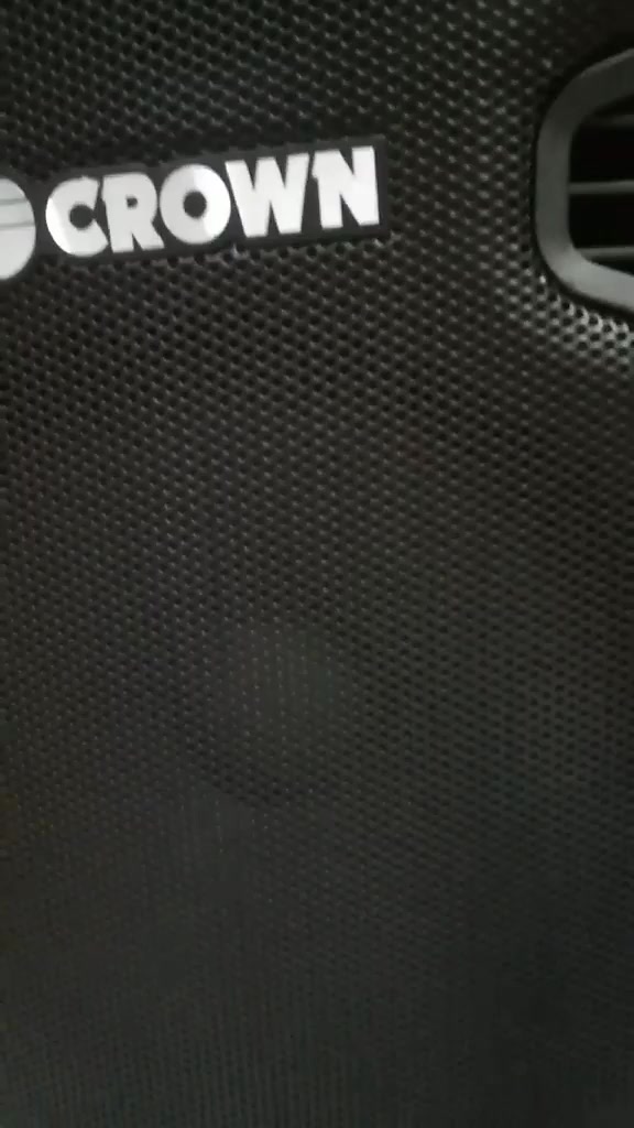 Crown PRO-5008R Plus 15" 2 Way 480W Powered Speaker with BT, USB, SD &2 ...