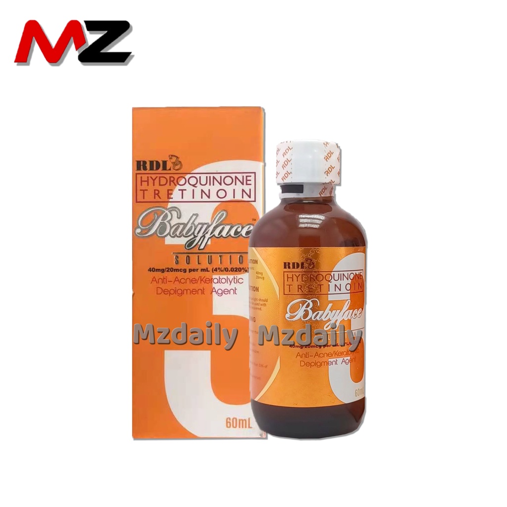 RDL Babyface Solution#3 60ml | Shopee Philippines