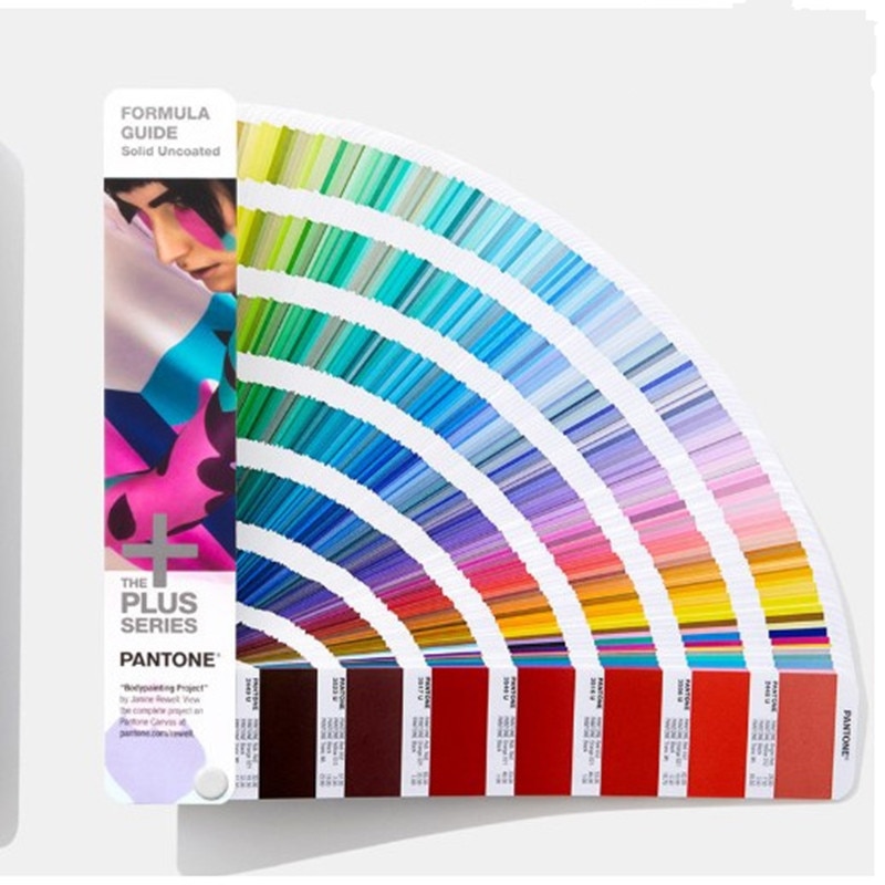 1729 colors Pantone Extended Gamut Solid Coated Gauge Guide GG7000 ...