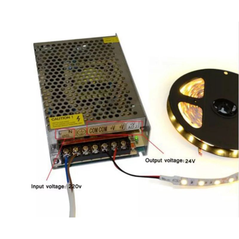 Mini slim switching power supply psu 24v 5A high quality 24 volt 24 ...