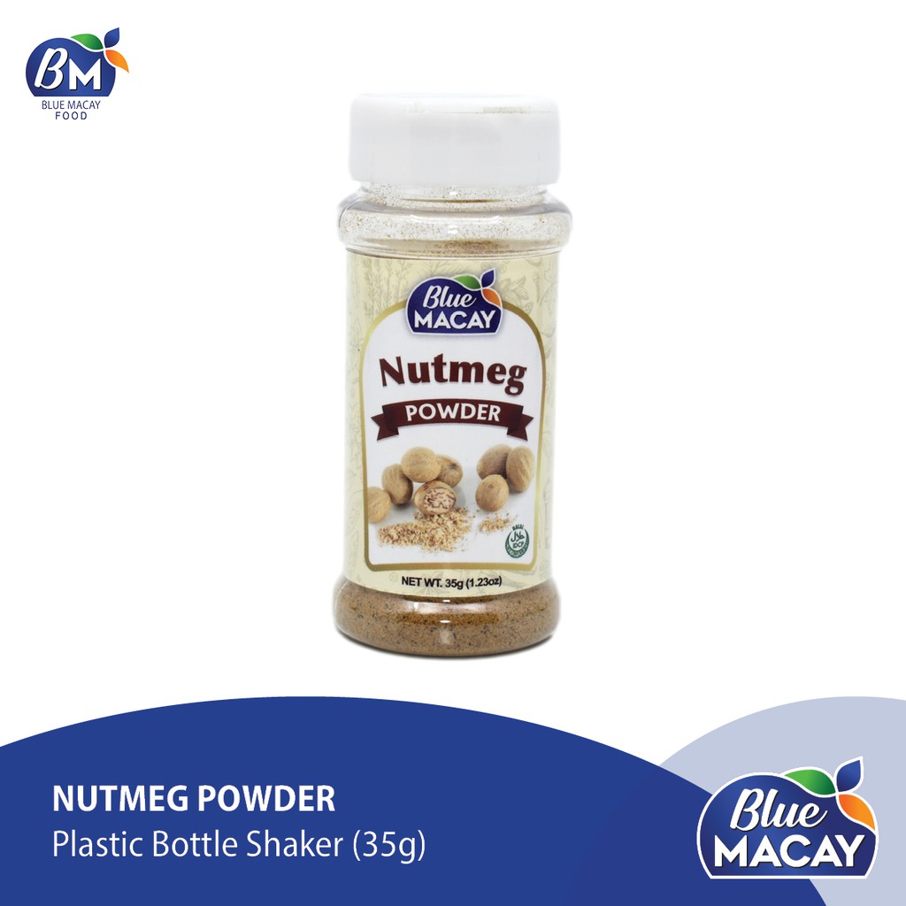 Blue Macay Nutmeg Powder – 35g Premium Quality High-Grade Spice in ...