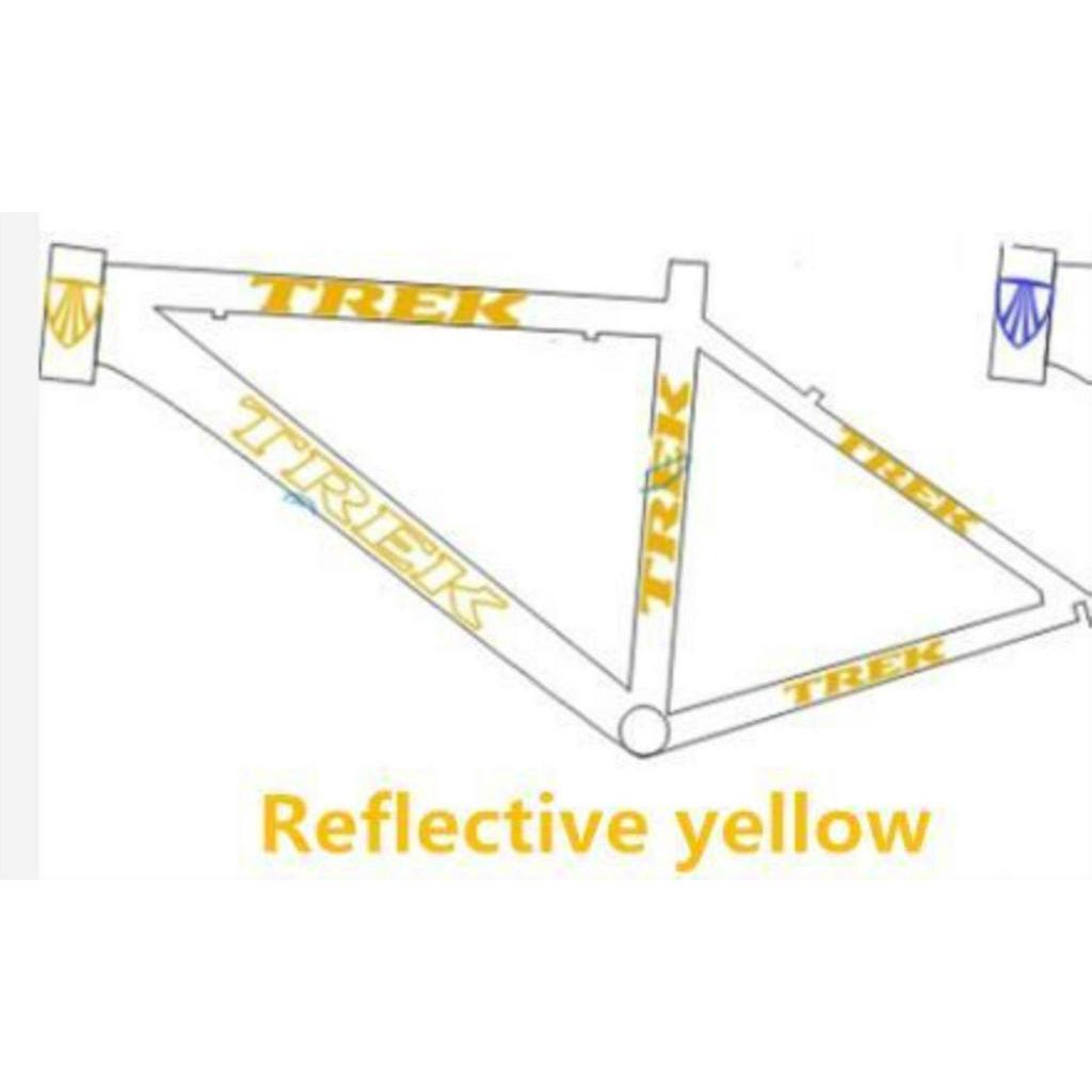 Road Bike Mountain Frame Decal Aksesuar Sticker for Trek Brand ...