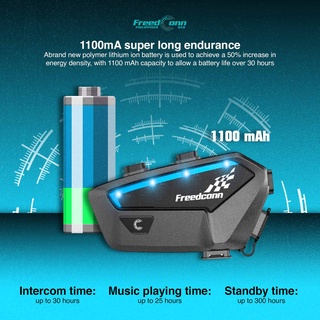 Freedconn Fx Motorcycle Helmet Bluetooth Intercom | Shopee Philippines