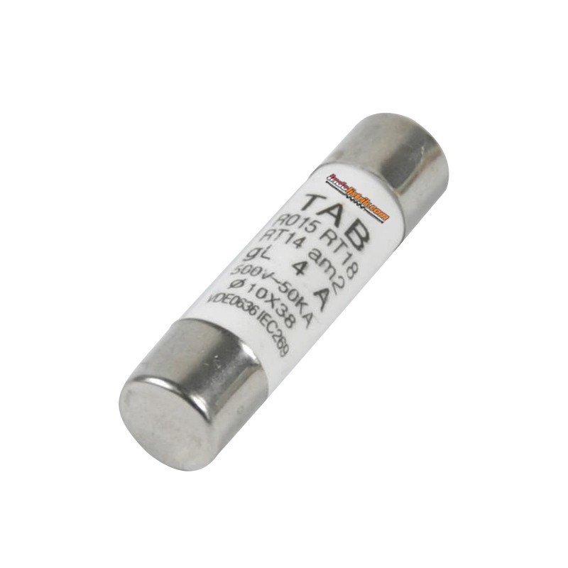 Cylinder Fuse 10x38 HRC 4 Ampere TAB (1BOX/20PCS) | Shopee Philippines