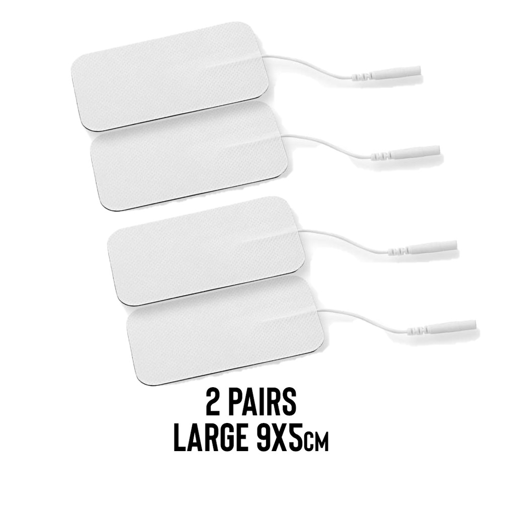 [PREMIUM QUALITY] Replacement Rubber Sticky Electrode pads for TENS ...