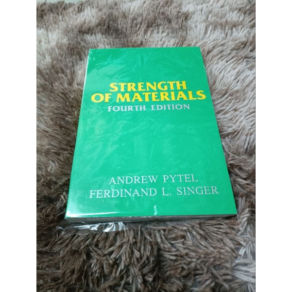 Strength of Materials Fourth Edition | Shopee Philippines