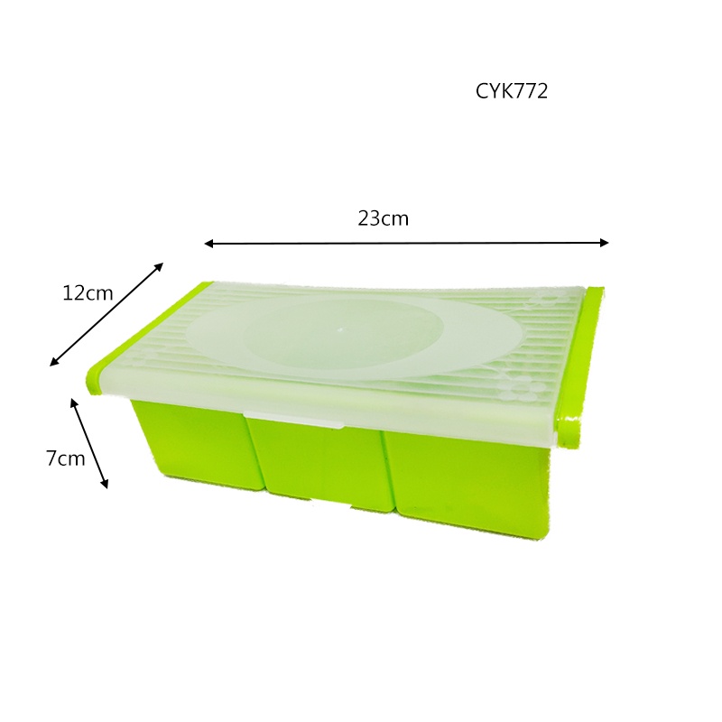 CYK 772 CANNISTER FOOD 3-in-1 Kitchen Plastic Container Jar Canister ...