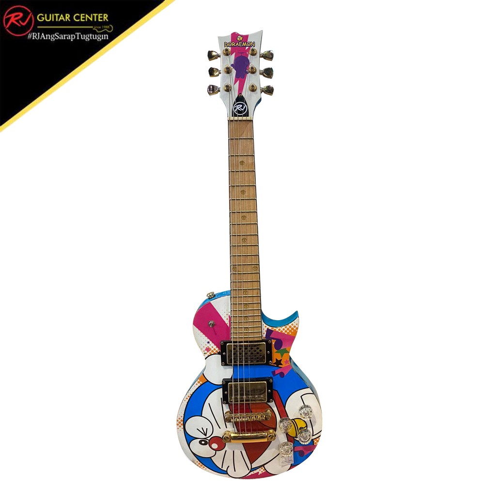 RJ Guitars - Deluxe Electric Doraemon (mini) | Shopee Philippines