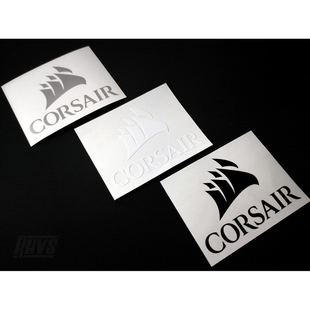 Corsair logo sticker / cutout vinyl sticker | Shopee Philippines