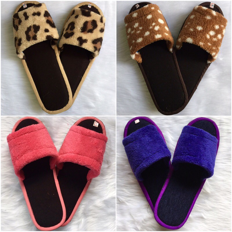 Adult women indoor slippers / makapal na swelas house slipper | Shopee ...