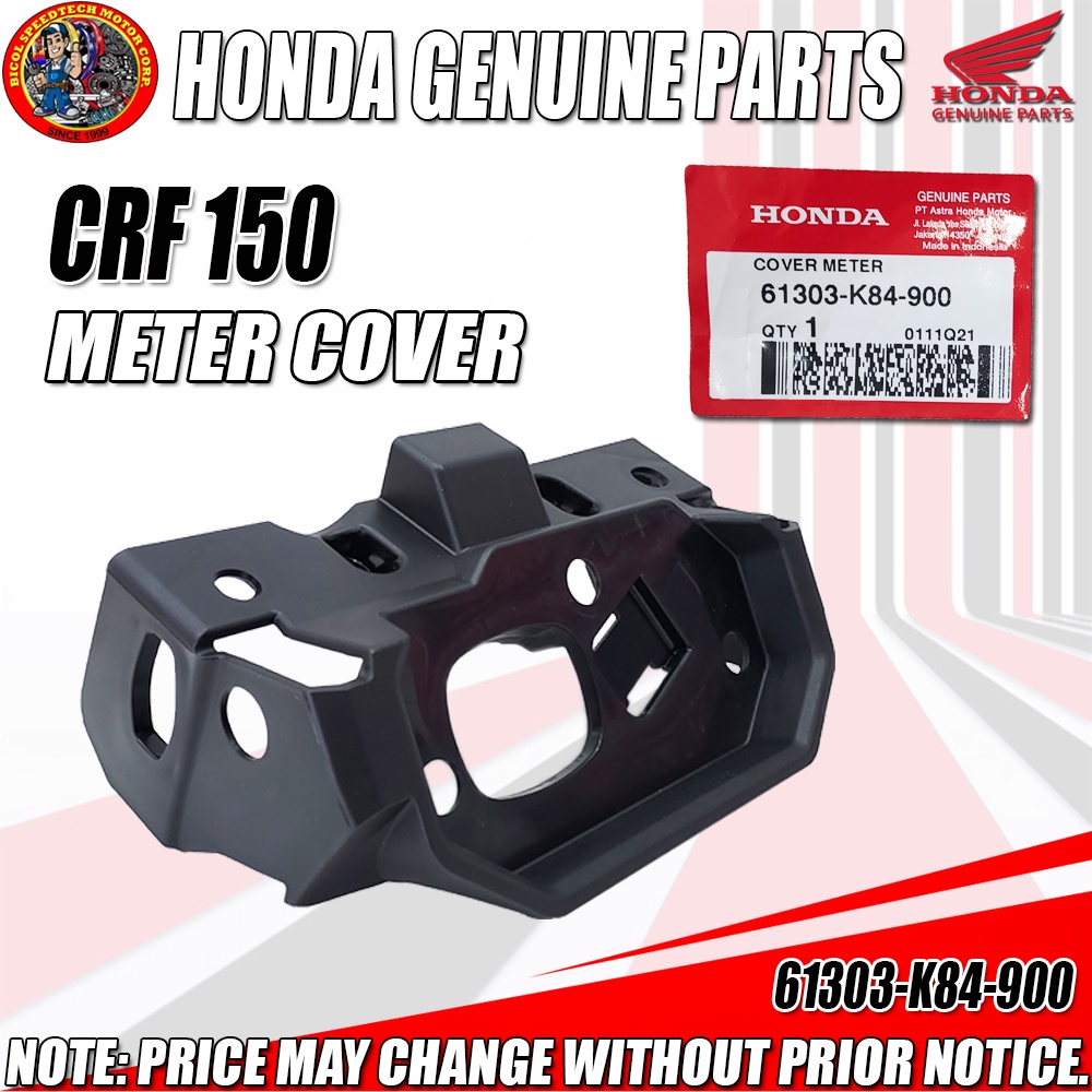 CRF 150 METER COVER (HPI) (Genuine: 61303-K84-900) | Shopee Philippines