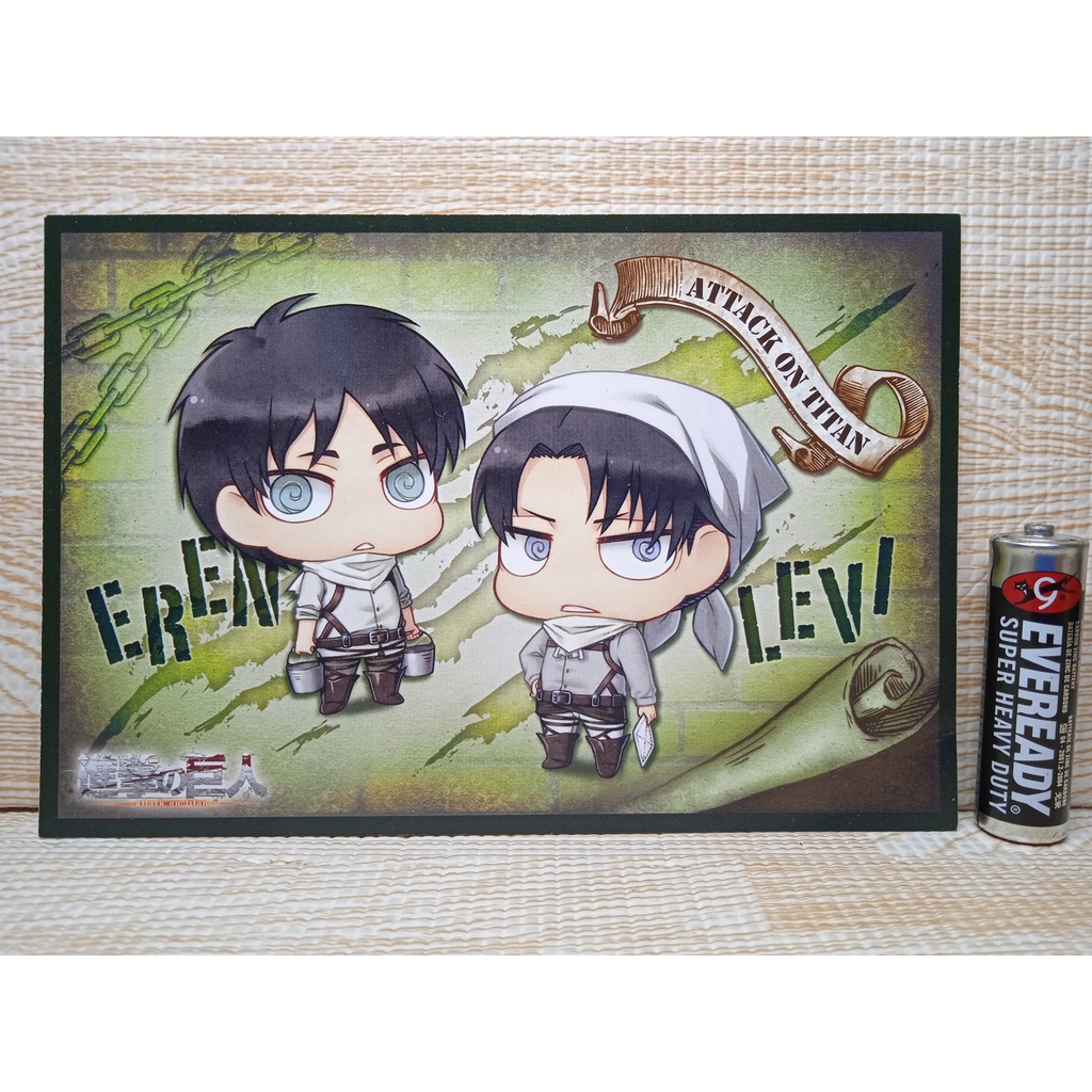 Attack on Titan Assorted Anime Merch: Postcards | Shopee Philippines