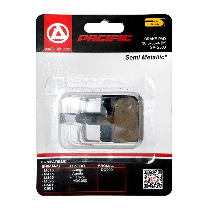 Pacific G503 Brake Pad (shimano Tektro Promax Bicycle Brake Pad ...