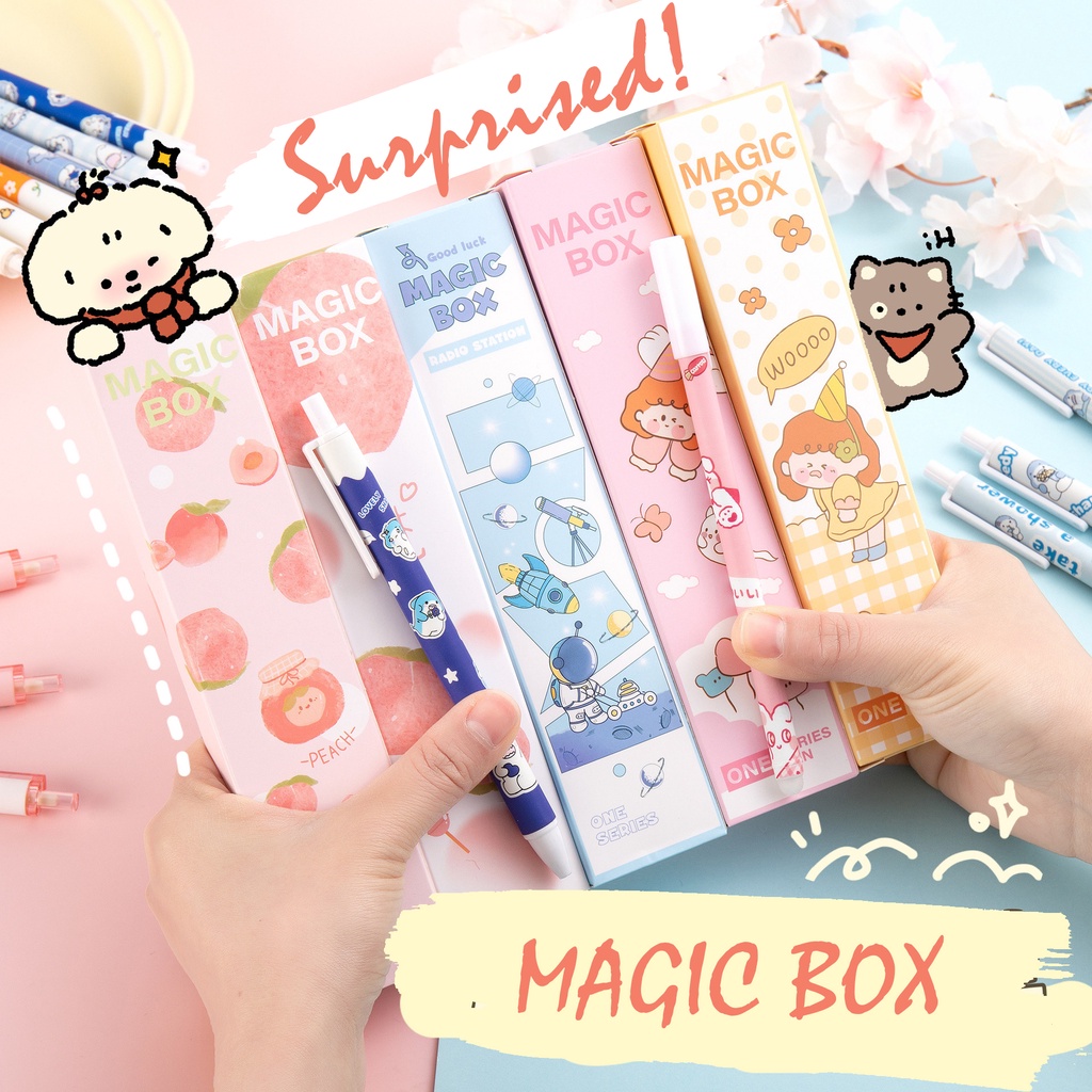 Suprised Creative Cute Magic Box Gel Pen | Shopee Philippines