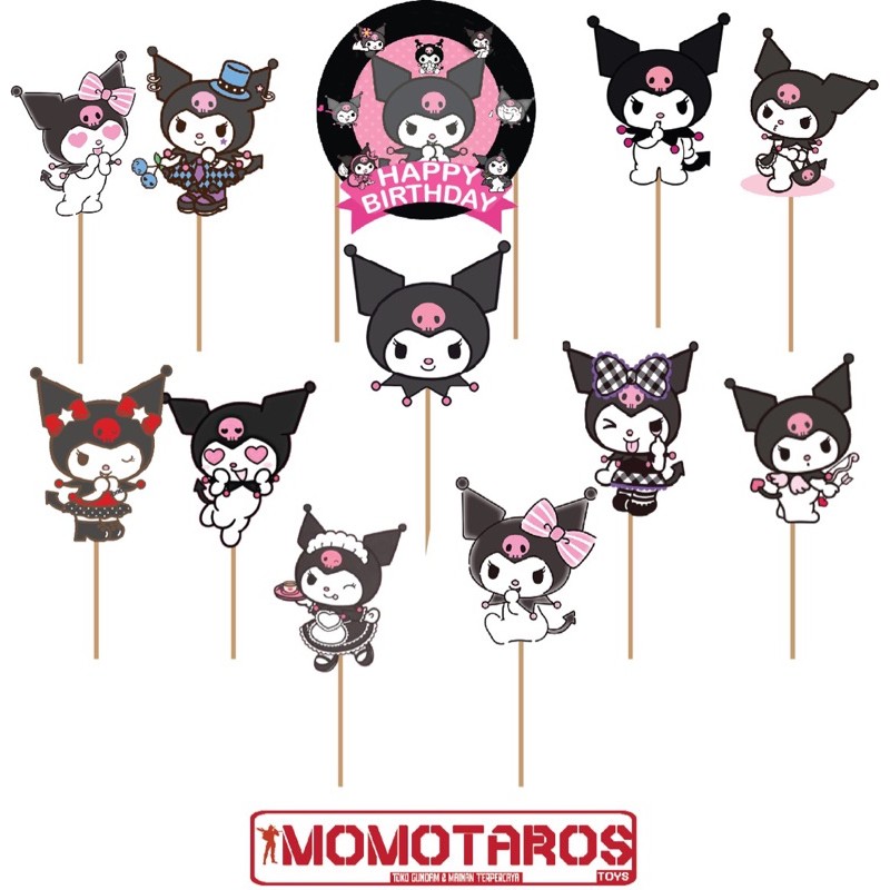 Kuromi cake topper set | Shopee Philippines
