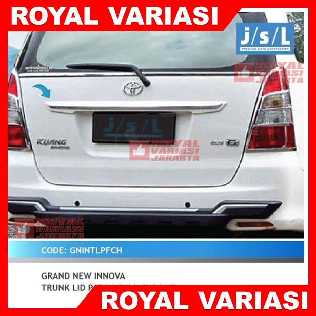 List of Chrome Trim Trunk Lid Trunk Grand Innova 2012-2013 Trunklid ...