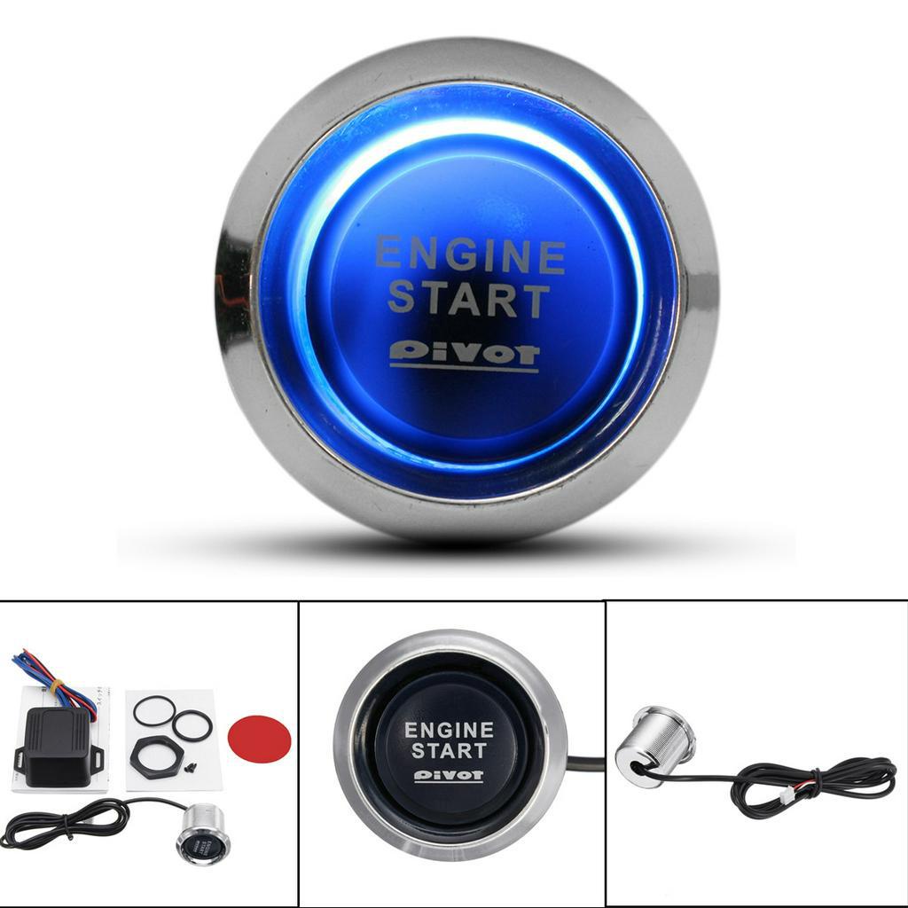 12V Universal Car Engine Start Push Button Switch Ignition Starter Kit ...