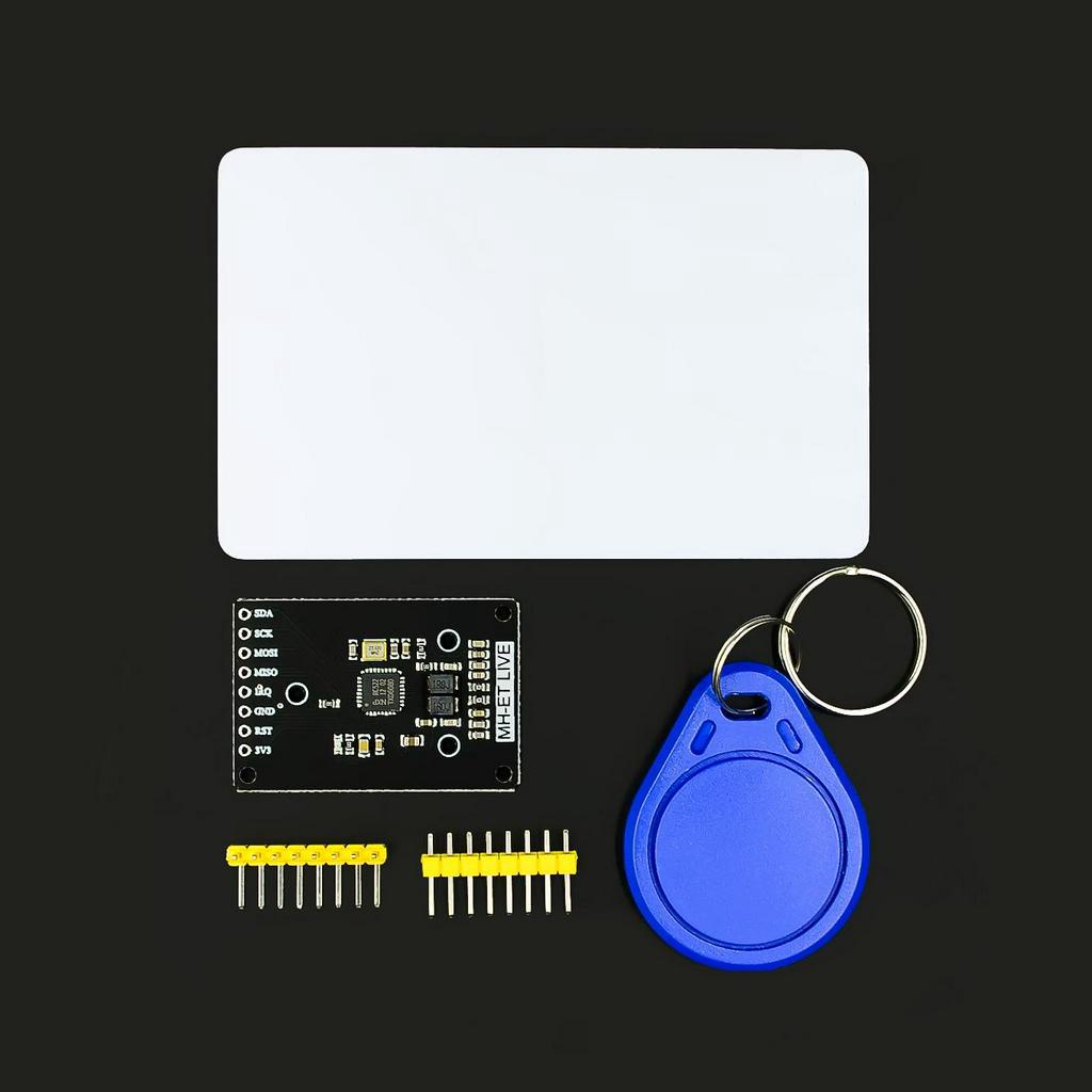 RFID module RC522 Kits S50 13.56 Mhz 6cm With Tags SPI Write & Read uno ...