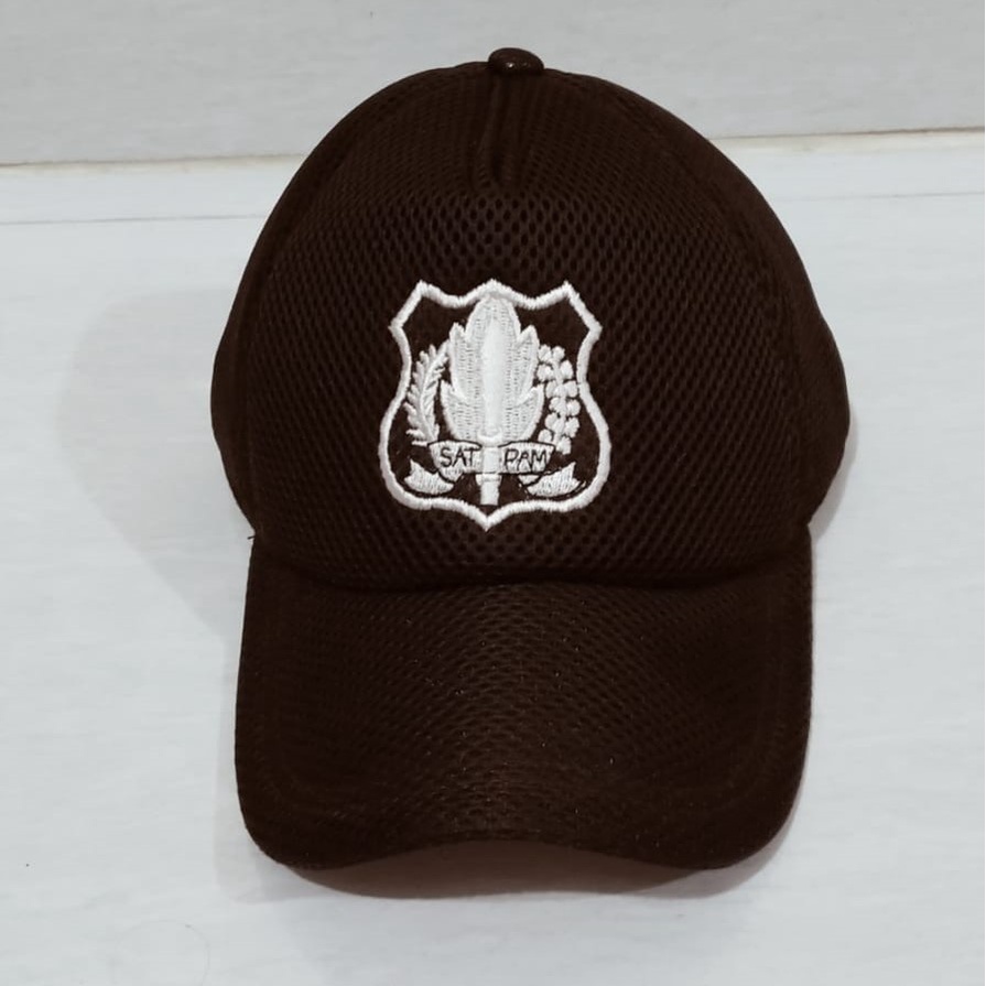 Security Hat - Brown Security Guard Hat | Shopee Philippines