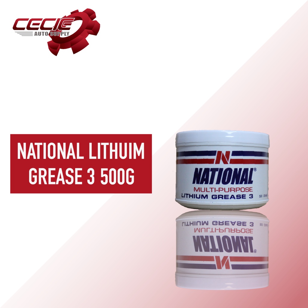 National Lithium Grease 3 500g | Shopee Philippines