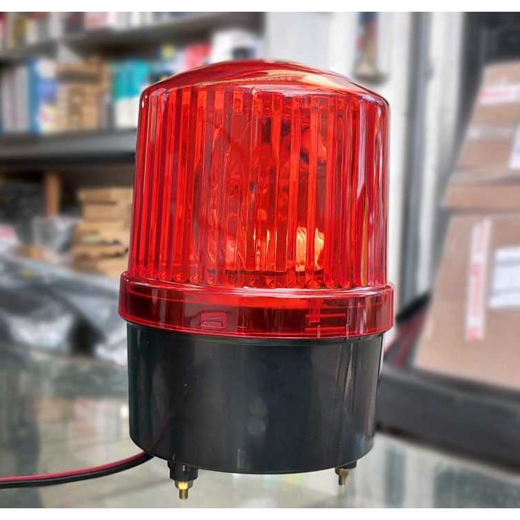 Pentagon LED Red Revolving Warning Light | Shopee Philippines