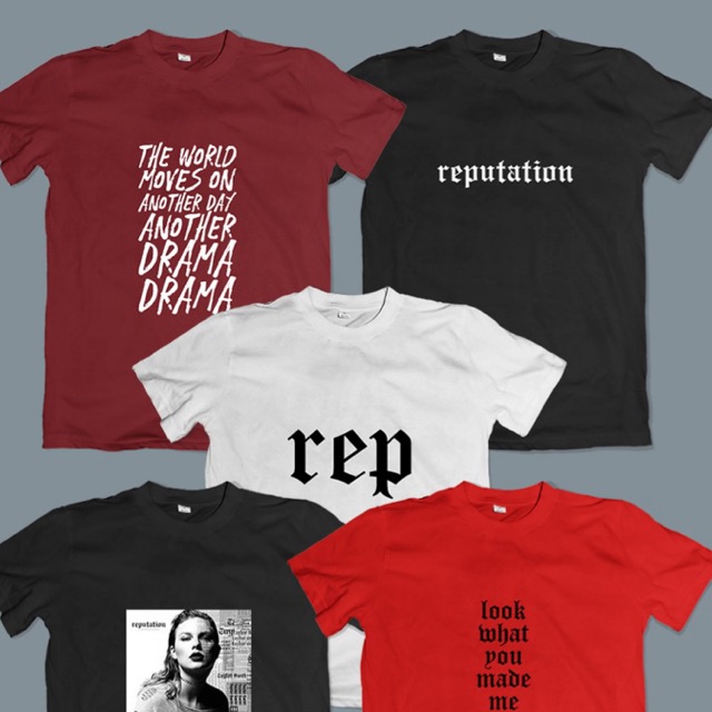 TAYLORR SWWIFTT REPUTATION Shirts Men's Women's Shirt Unisex T-shirt ...