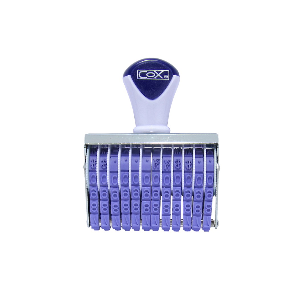 HBW Cox Number Band Stamp No.3-12 | Shopee Philippines