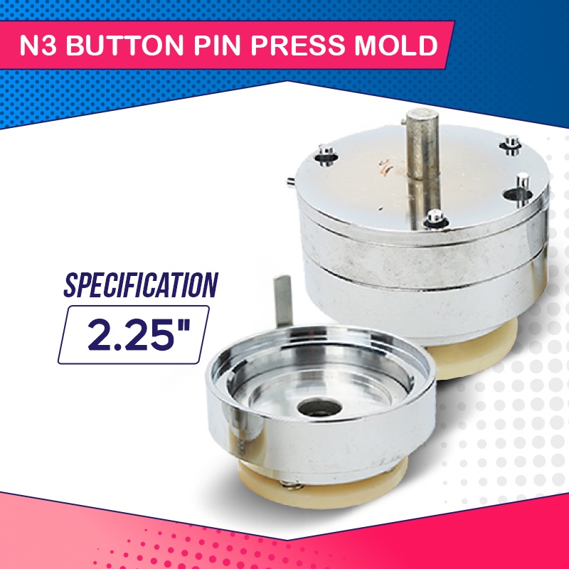 (Promo Package) QUAFF Button Pin Press Machine N3 Swing Type Button ... (Promo Package) QUAFF Button Pin Press Machine N3 Swing Type Button ...
