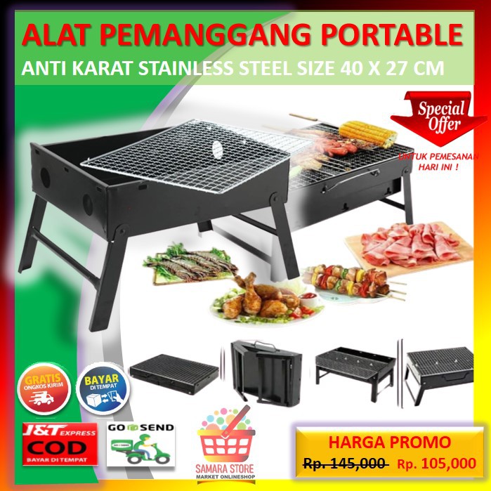 (A11) Portable SATE SATE Fueling Tools Chicken BARBEQUE ANTI-Rust ...