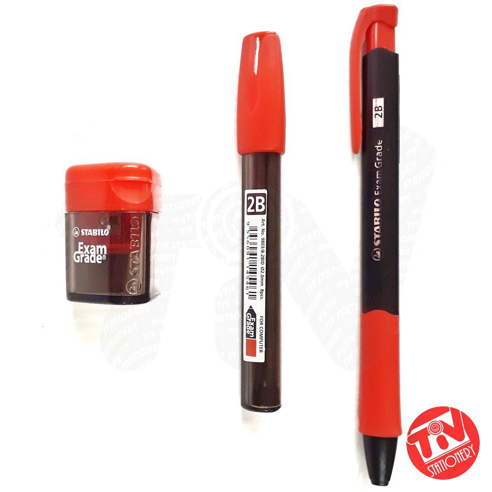 Stabilo Exam Grade 2.0 Mechanical Pencil Set (Free Sharpener & Refill ...