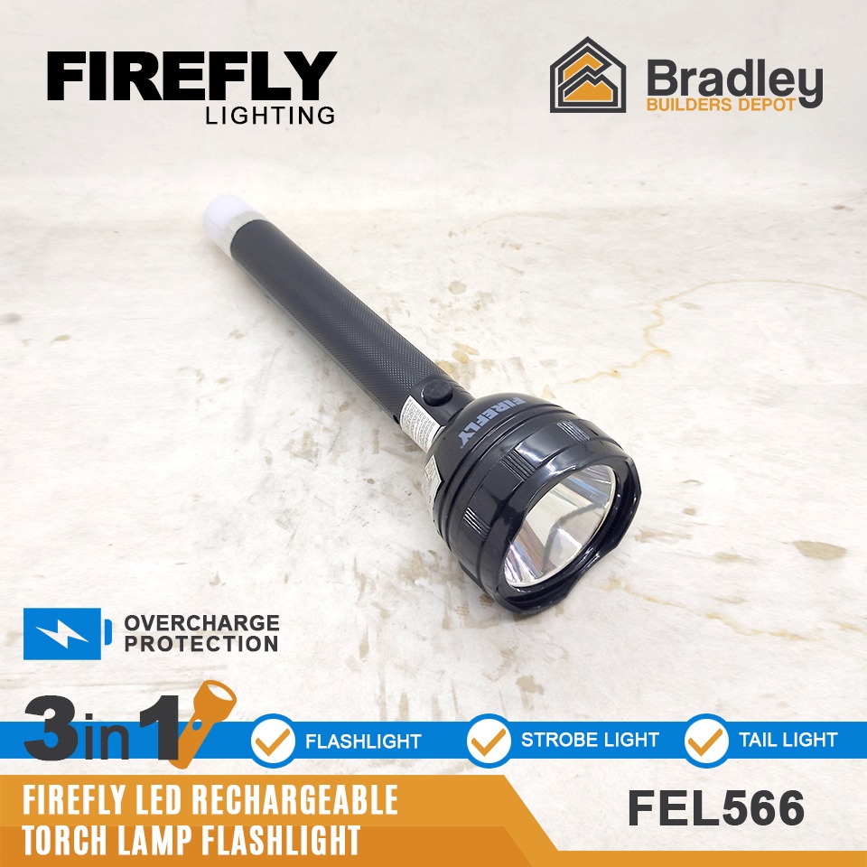 Firefly LED 3 in 1 Rechargeable Torch/Flash Light (FEL566) | Shopee ...