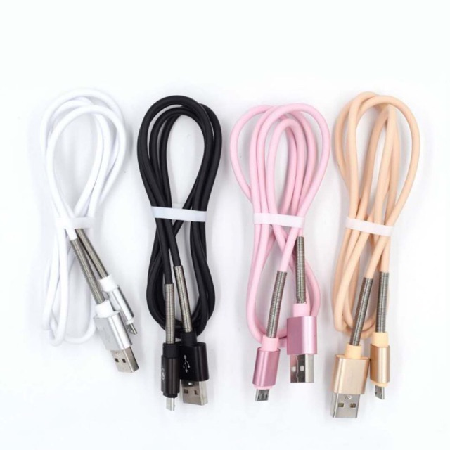 Spring Cable 2A Hight Quality For Phone 5G And Android V8 5P Micro ...
