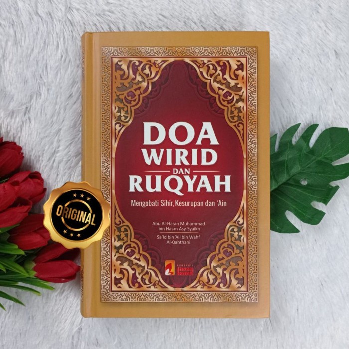 Wirid and Ruqyah Prayer Book Treating Witchcraft and Ain - Original ...