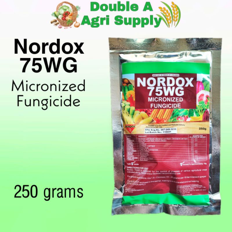 Nordox 75WG Micronized Fungicide / Bactericide / 250grams | Shopee ...