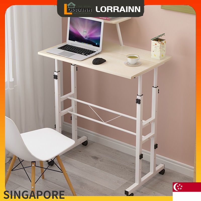 LorrainnIKEA Lifting computer desk standing vertical mobile workbench ...