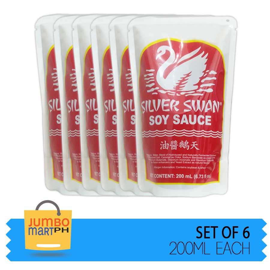 SILVER SWAN SOY SAUCE 200ML / SET OF 6 | Shopee Philippines