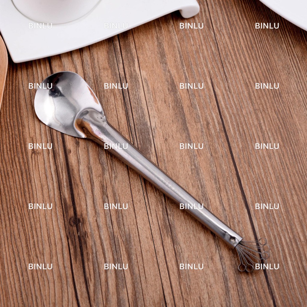 Thick stainless steel coconut melon cantaloupe grater scraper shredder ...