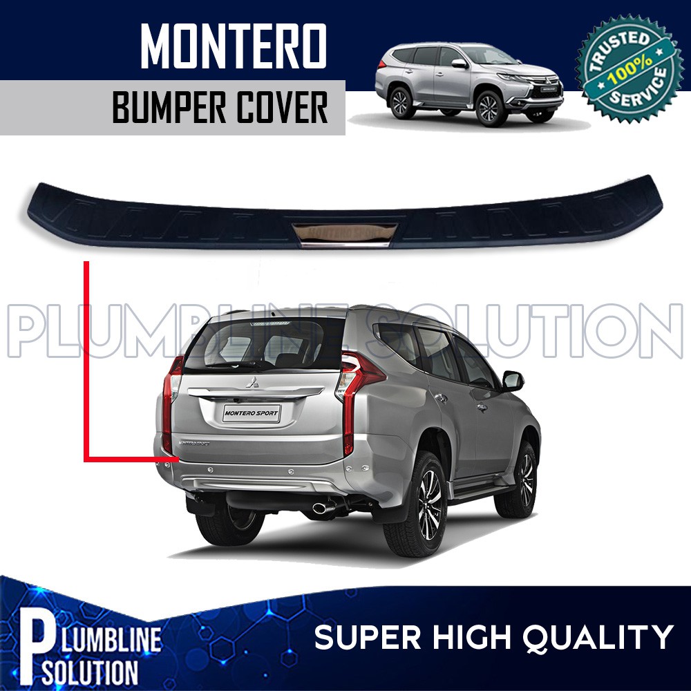 Mitsubishi Montero Sports 2019 - Onwards Rear Bumper Cover Rear ...